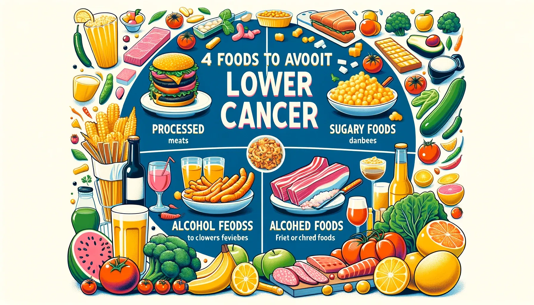 4 Foods to Avoid to Lower Your Cancer Risk | 1stkare - Blog