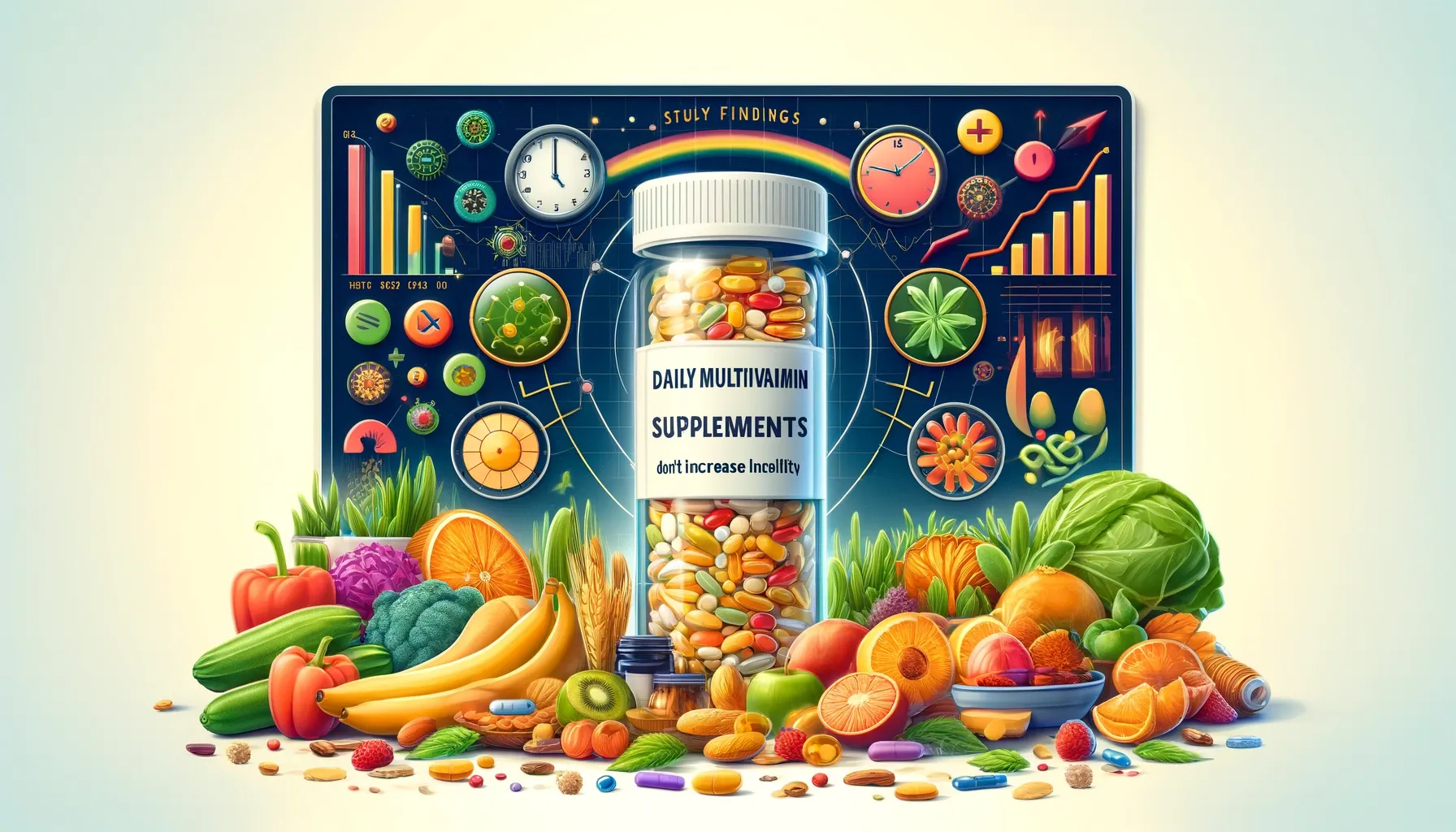 Multivitamins Don't Increase Lifespan, Study Finds | 1stkare - Blog